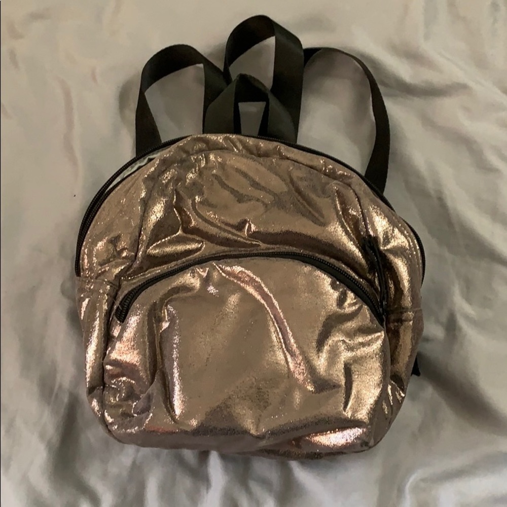 Hollister Metallic Mini Backpack - Gem